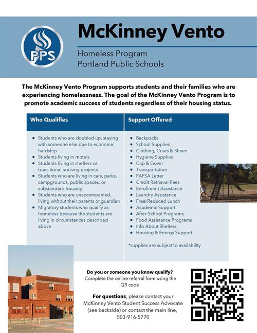 McKinney-Vento / McKinney-Vento Home